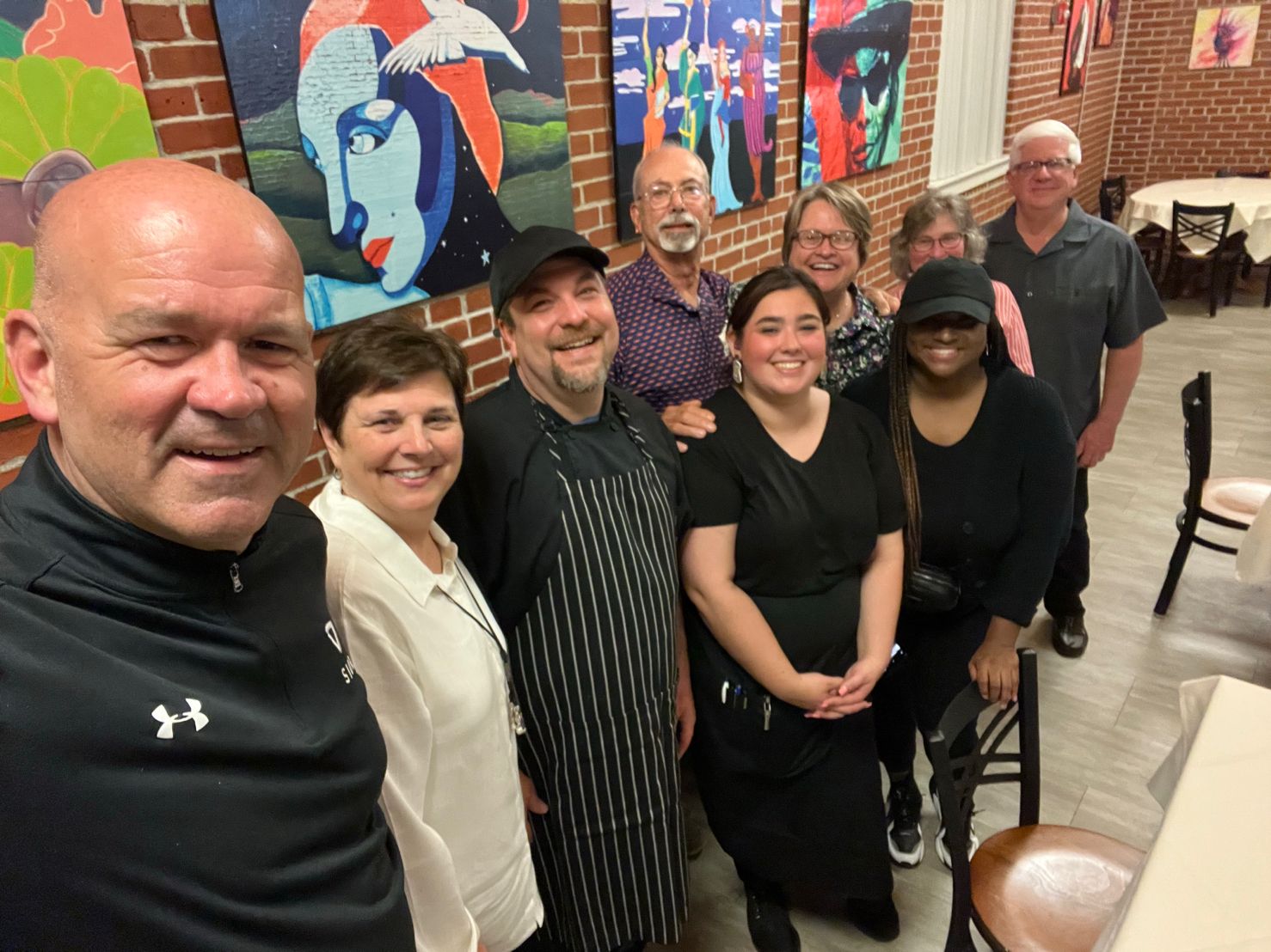 Mark Duclos and his wife pay a visit to Gather 55, Hands on Hartford's ...